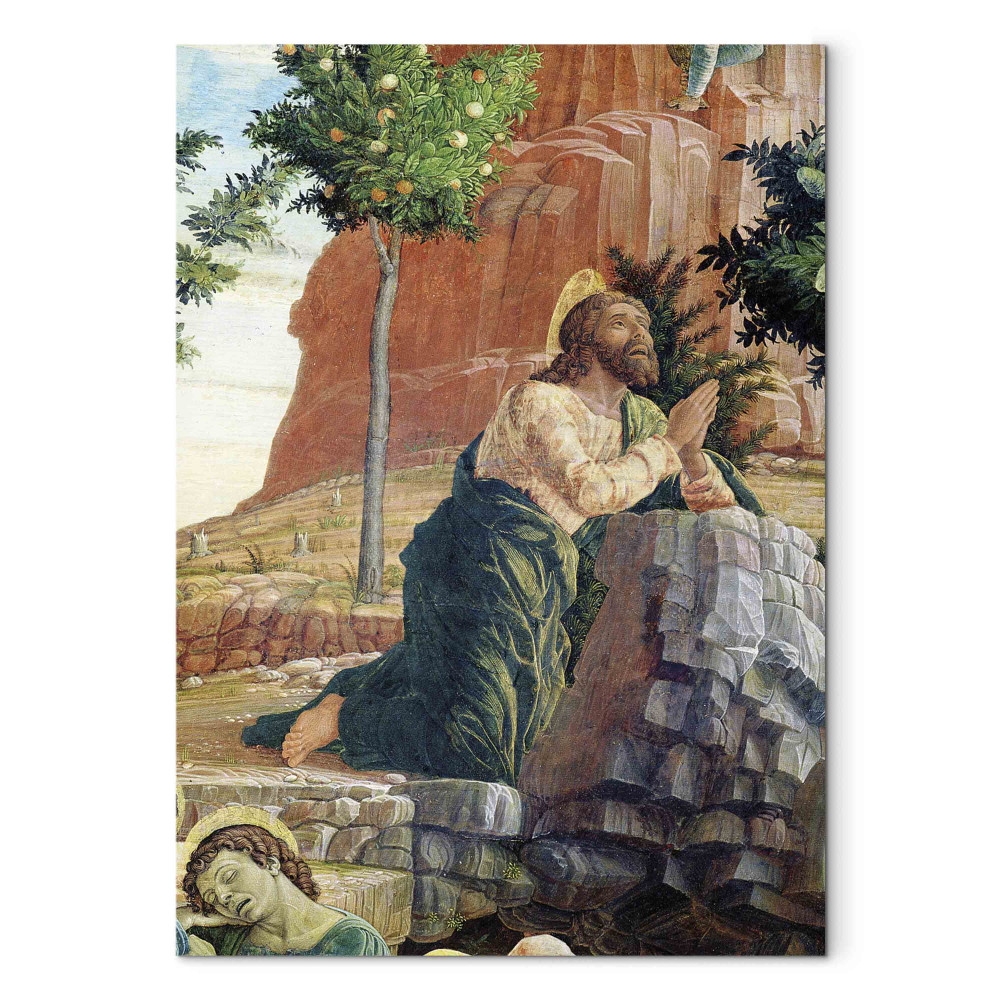 Tableau The Agony in the Garden, left hand predella panel from the Altarpiece of St. Zeno of ...