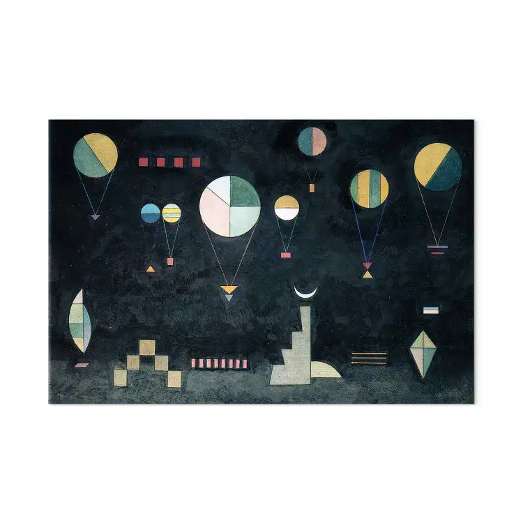Tableau XXL Profondeur superficielle - composition de Kandinsky sur ...