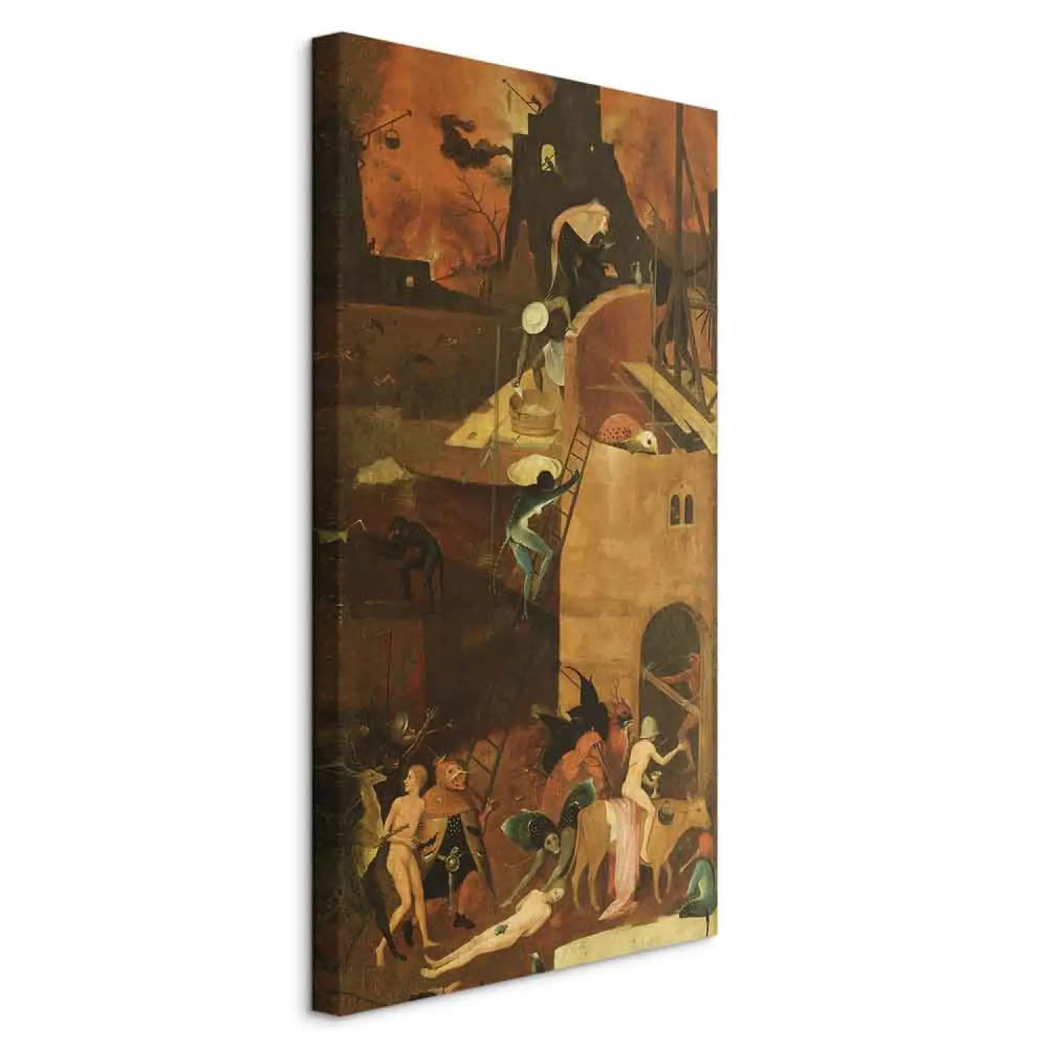 Le Tableau De L'enfer Le Triomphe De La Guillotine En Enfer De Nicolas