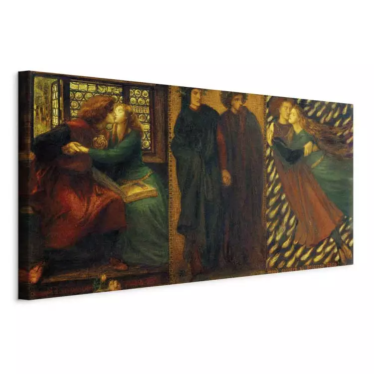 Reproduction de tableau Dante Gabriel Rossetti - Paolo et Francesca da ...