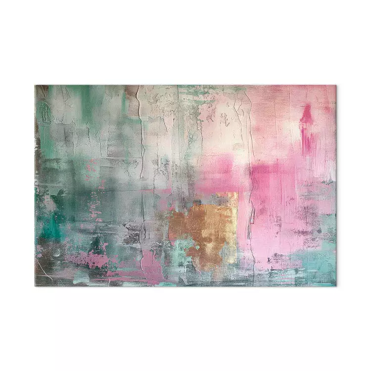 Tableau xxl moderne Serenity - Harmony of Colors in Pastel Tones of ...