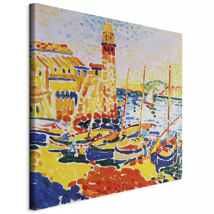 Reproduction sur toile André Derain - Le port de Collioure - bimago.fr