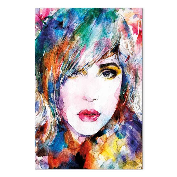 Portraits, portrait de femme, tableau portrait, portrait peinture ...