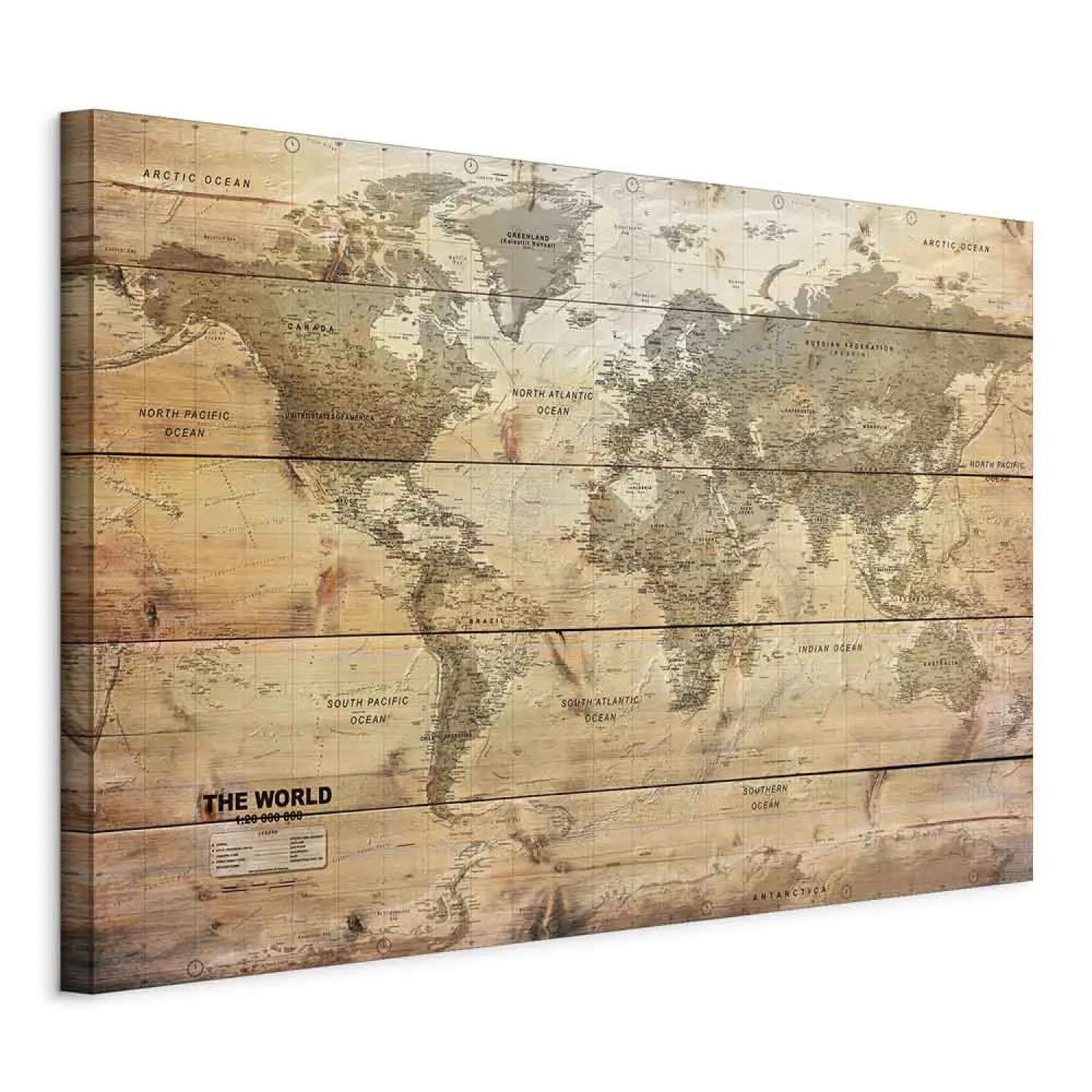 Carte Du Monde Avec Continents, Latitude Et Longitude 10