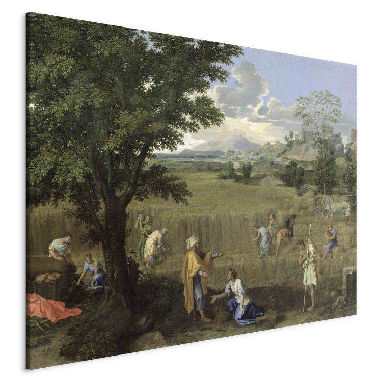 Tableau Summer, or Ruth and Boaz - Nicolas Poussin - Reproductions