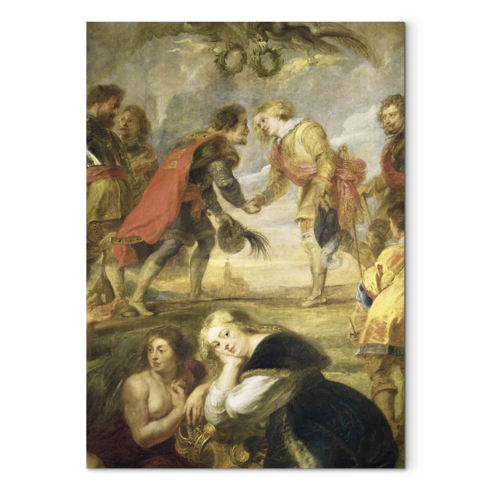 Tableau mural The Meeting of Ferdinand II - Pierre Paul Rubens ...