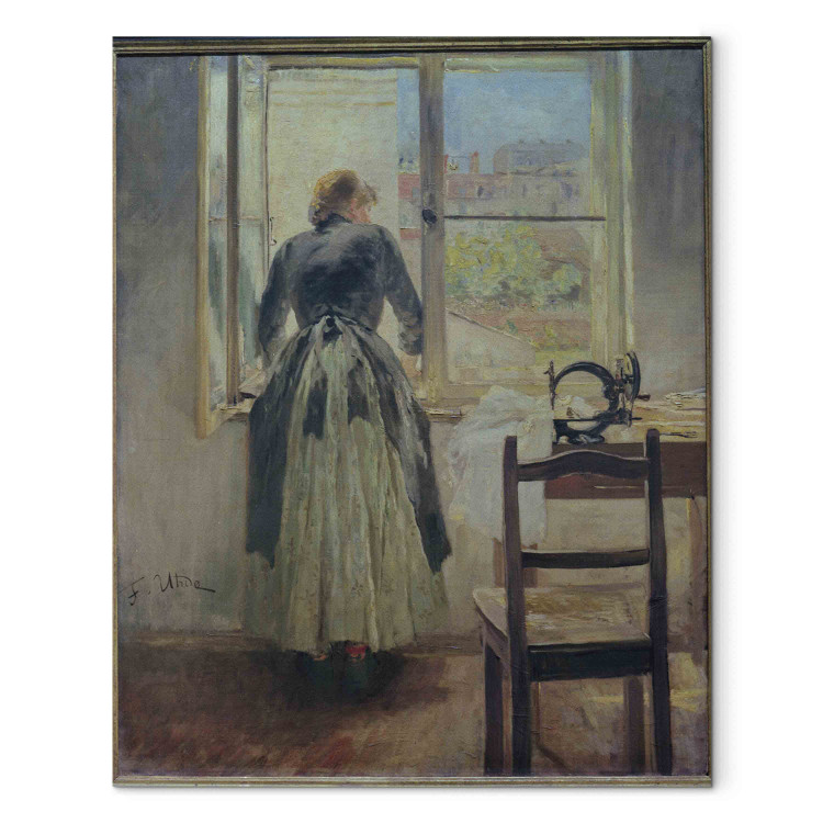 Tableau déco Mädchen am Fenster - Fritz von Uhde - Reproductions
