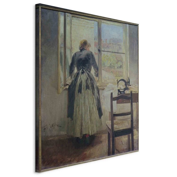 Tableau déco Mädchen am Fenster - Fritz von Uhde - Reproductions