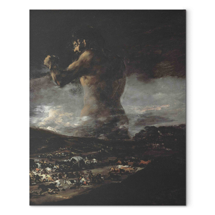 Tableau reproduction The Colossus - Francisco Goya - Reproductions